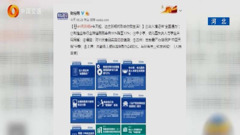 四月新规了解一下?增值税、小学生食品安全等都出新规定了!