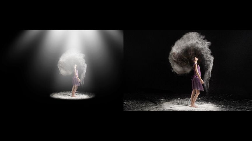 ps就这么简单粗暴,给照片加上舞台灯光效果?