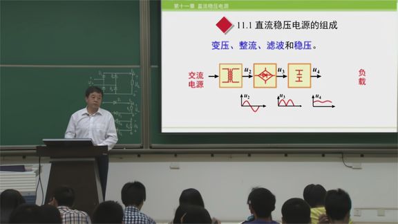 55 直流稳压电源_直流稳压电源的组成;整流电路