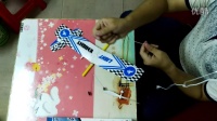 中天轻骑士橡筋动力飞机制作组装