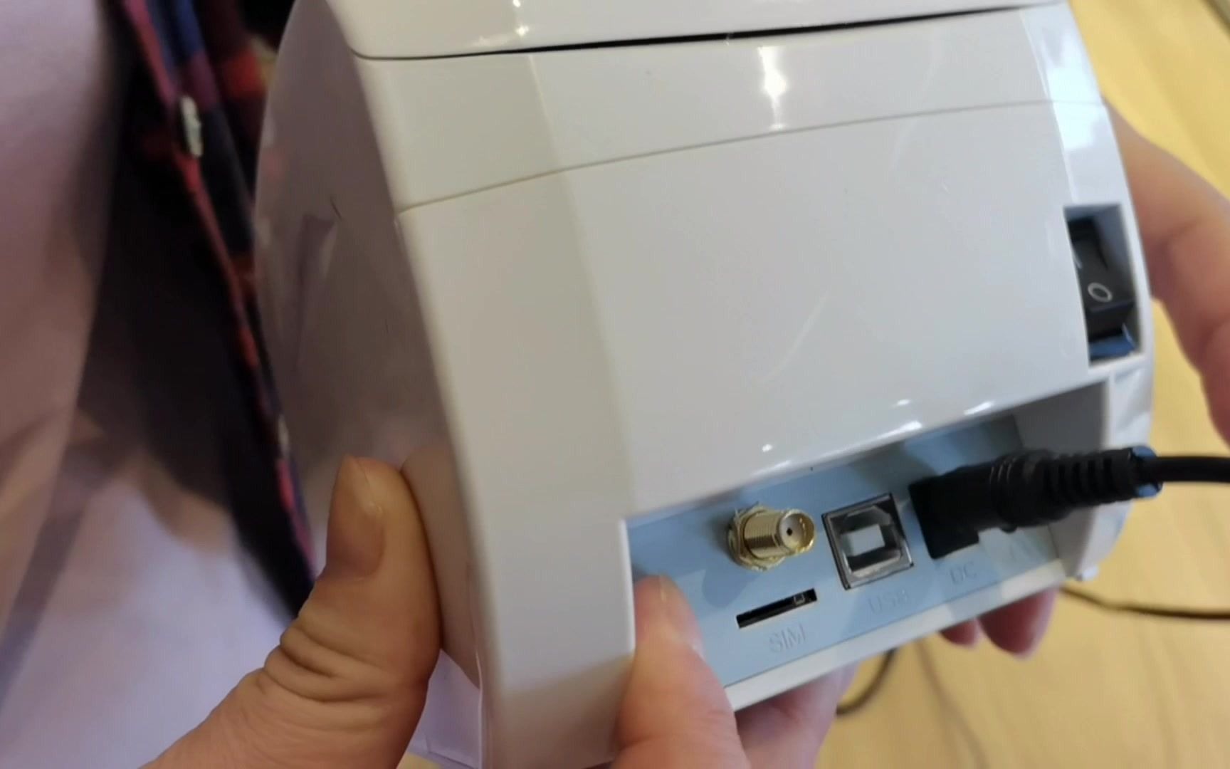 微信支付宝扫码点餐云打印机连接wifi视频教程