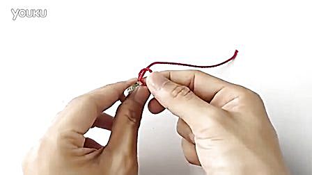 戒指绑绳方法一