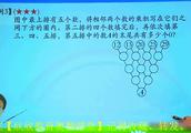 将相邻两数的乘积写在它们之间下方的圈内,求A的末尾共有多少个0