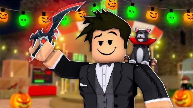 Roblox杀手模拟器2之购买加速技能跑酷追击平民!