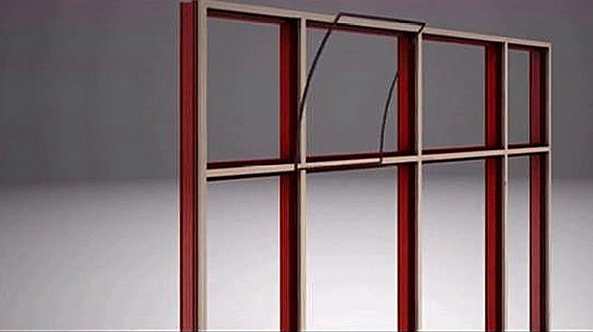 铝合金门窗制作教程:窗纱一体制作视频,3D动画版讲解的真详细