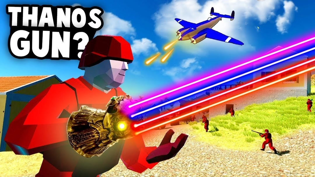 战地模拟器 荒野行动威力堪比灭霸无限手套?小飞象解说