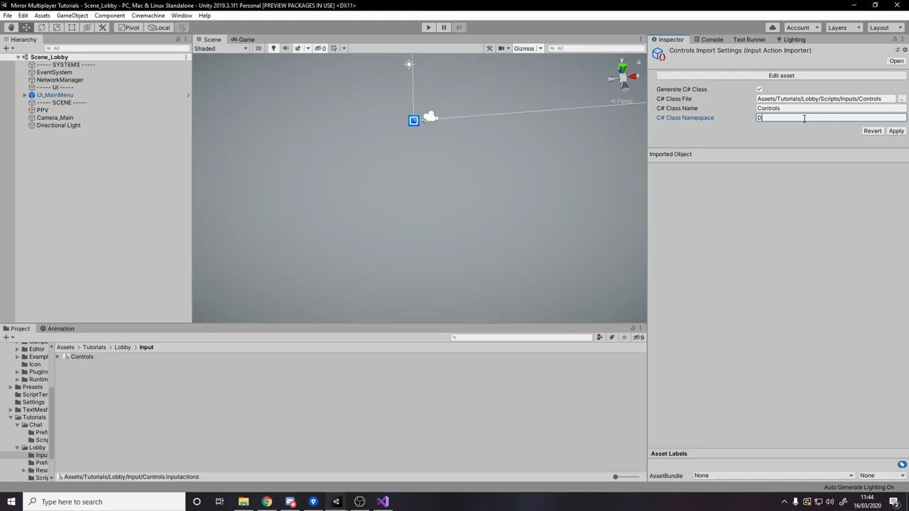 【Unity】如何使用Mirror框架制作联网网络游戏(5)摄像头的移动