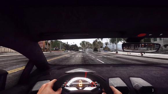 第一人称开车视角