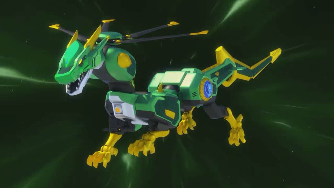 神兽金刚4:青龙金刚,实在是太帅啦!