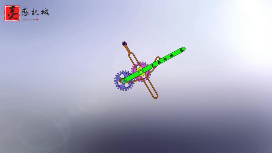 1种有趣的行星曲轴齿轮结构,有用处吗?