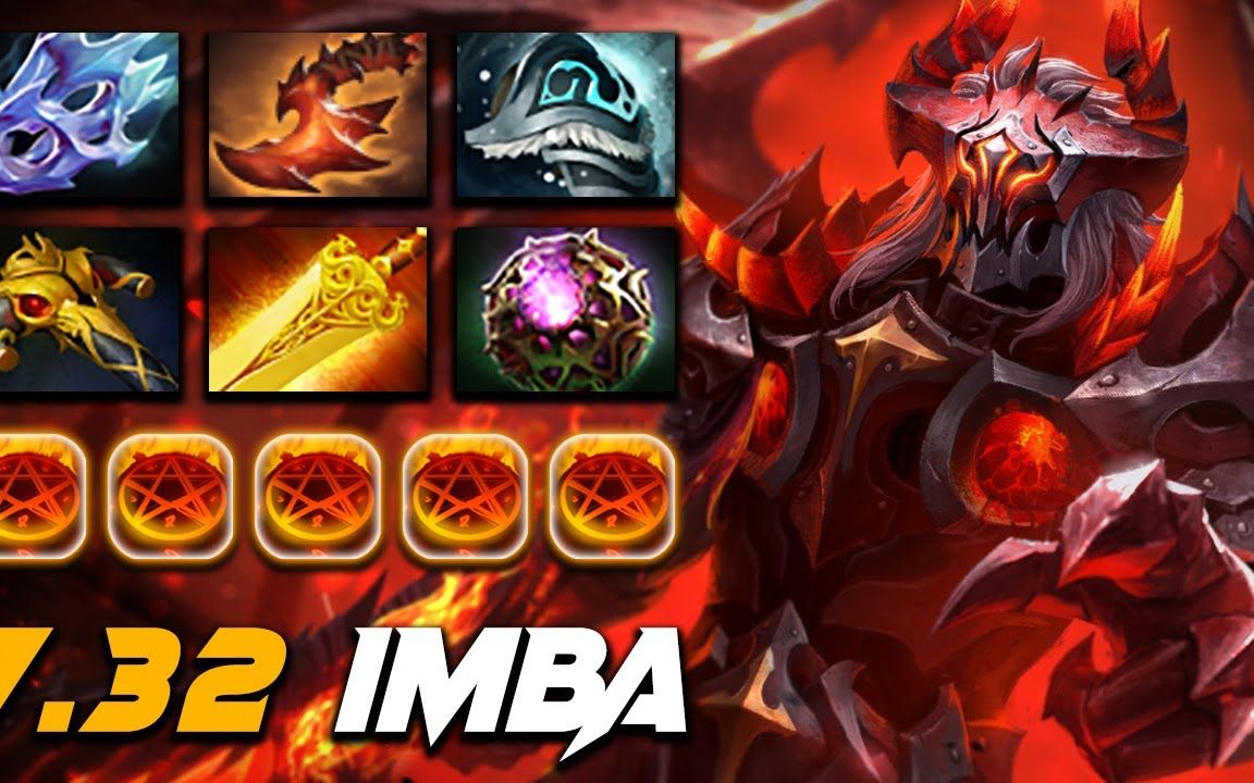 【7.32 DOTA2】新版本末日使者教学!新版本Imba英雄!