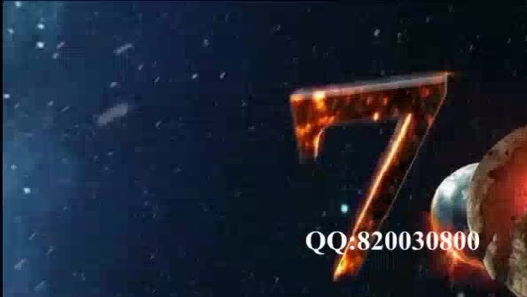 震撼三维开场倒计时片头(3121)1080P