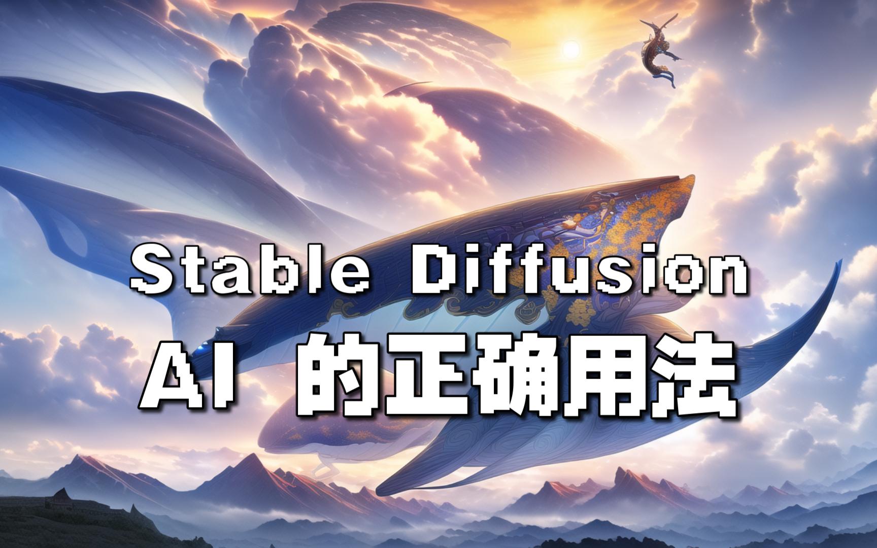 AI绘画的正确用法