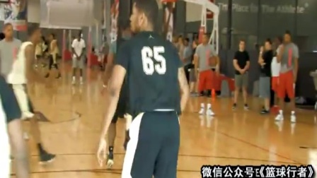 丹尼斯史密斯JR挑战NBA的Victor Oladipo在CP3精英阵营 篮球教程