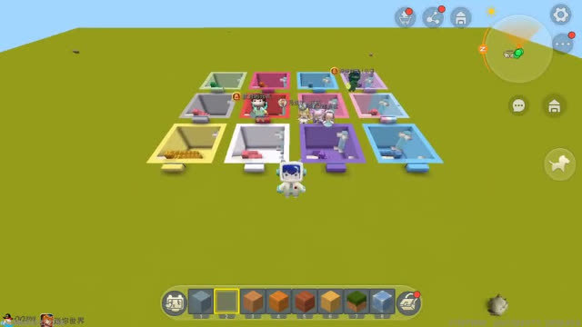 迷你世界《装饰12星座地下房屋》大比拼