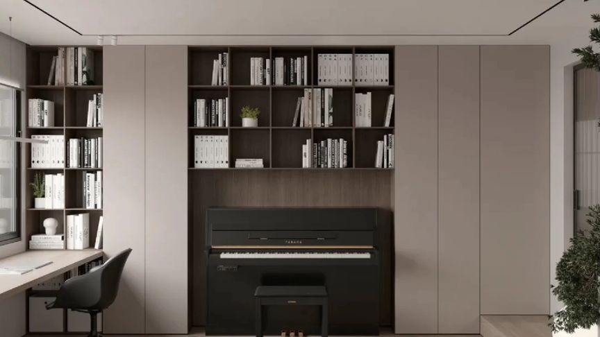 书柜这么做最漂亮—极简书柜设计