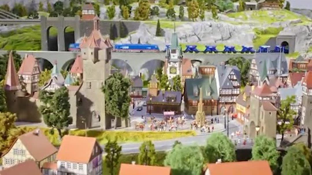 上海又多了一个乐园,火车模型主题乐园 大梦微城