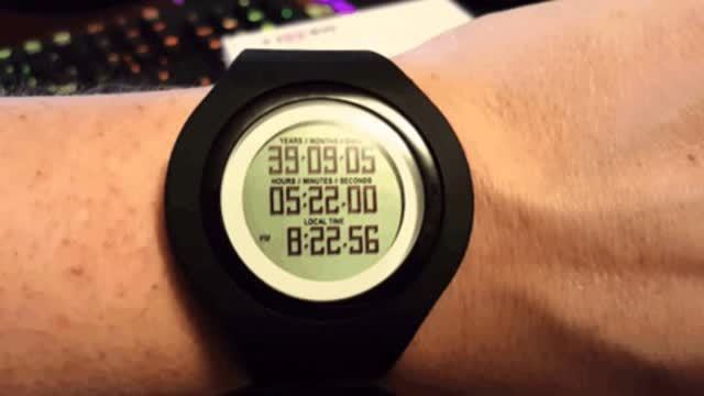 世界上最奇葩的手表,上面能显示死亡倒计时,你敢戴吗?