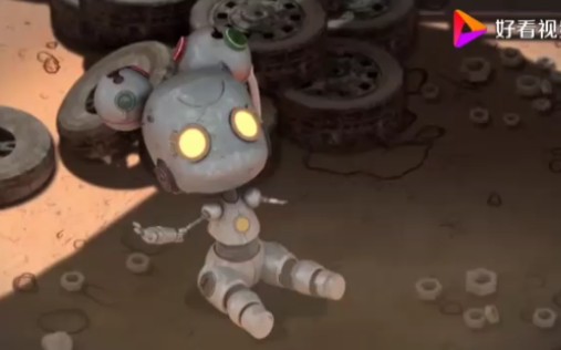 【动画短片】废弃厂里的机器人为了活下去,拼命吸取他人电量