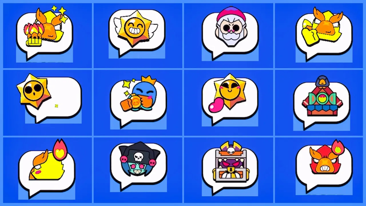 荒野乱斗S19新表情一览