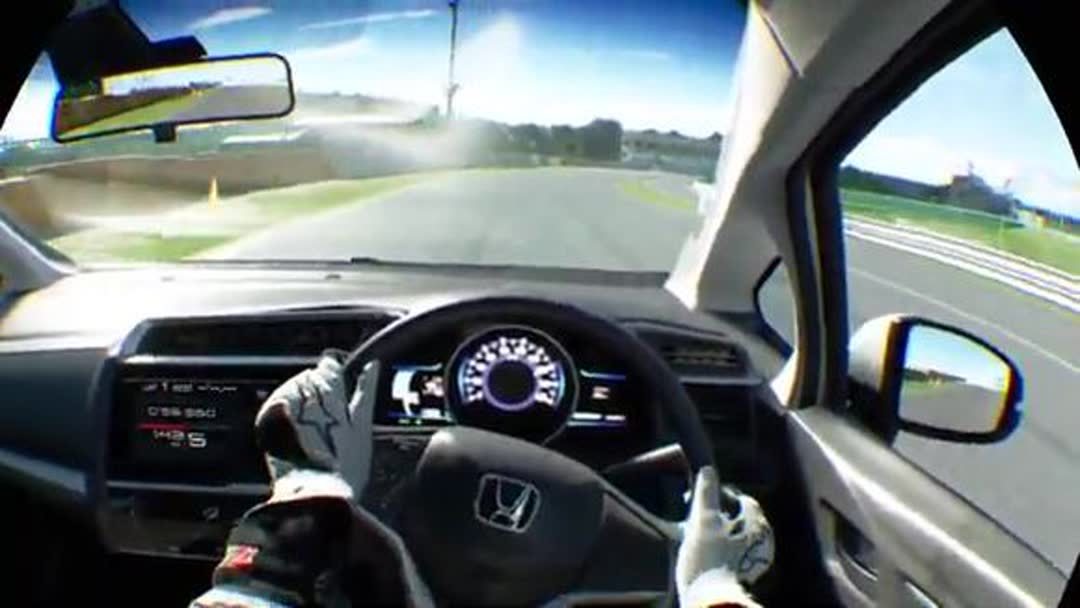 本田混合动力赛道第一视角