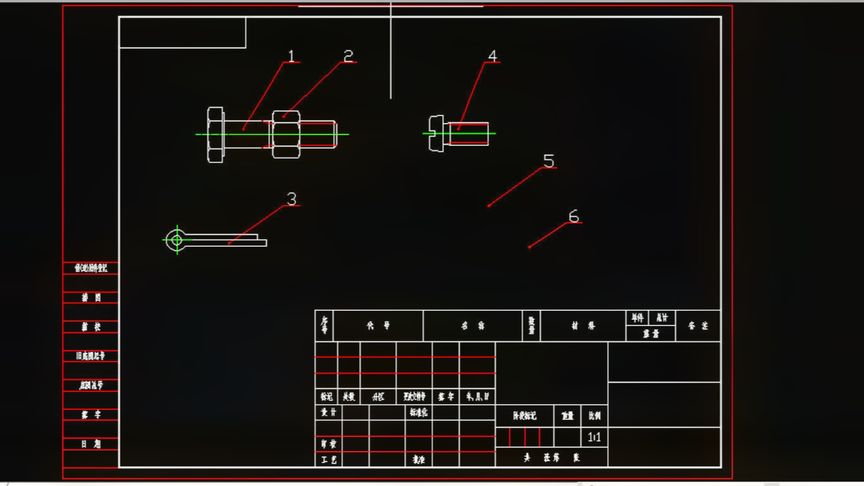 58序号对齐和均布—机械工程师CAD2020