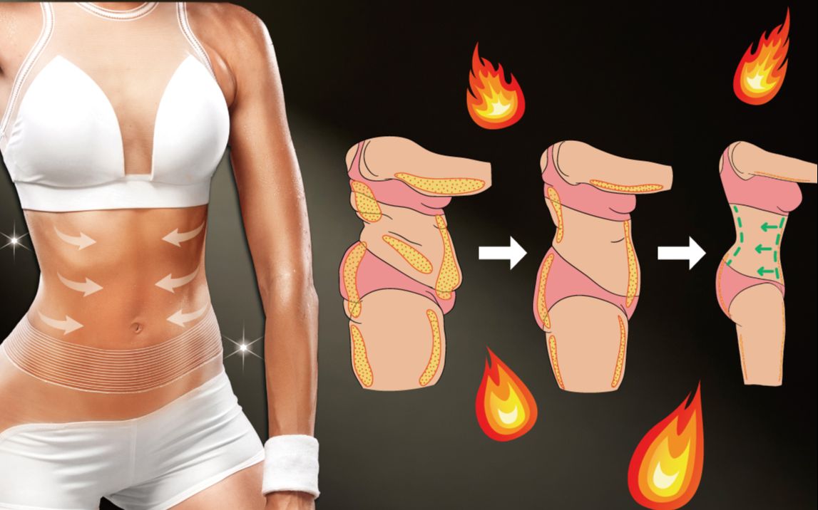 轻松锻炼和有氧运动! 快速减肥瘦腰(早上)