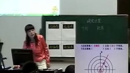 金雯-确定位置 江苏省小学数学优秀课评比暨教学观摩活动