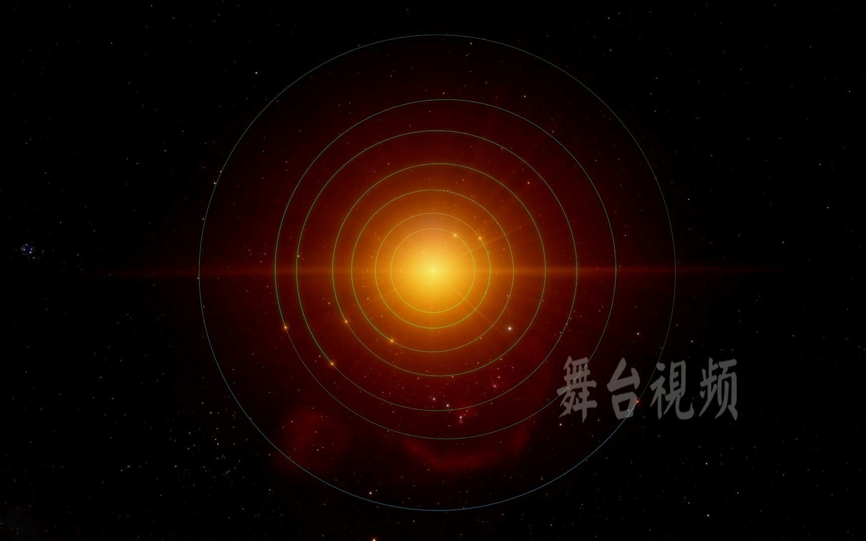 ...2k画质超唯美宇宙星空银河系星轨行星运动科技科幻太空动态视频...
