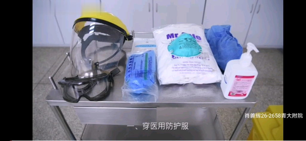 防护服穿脱流程