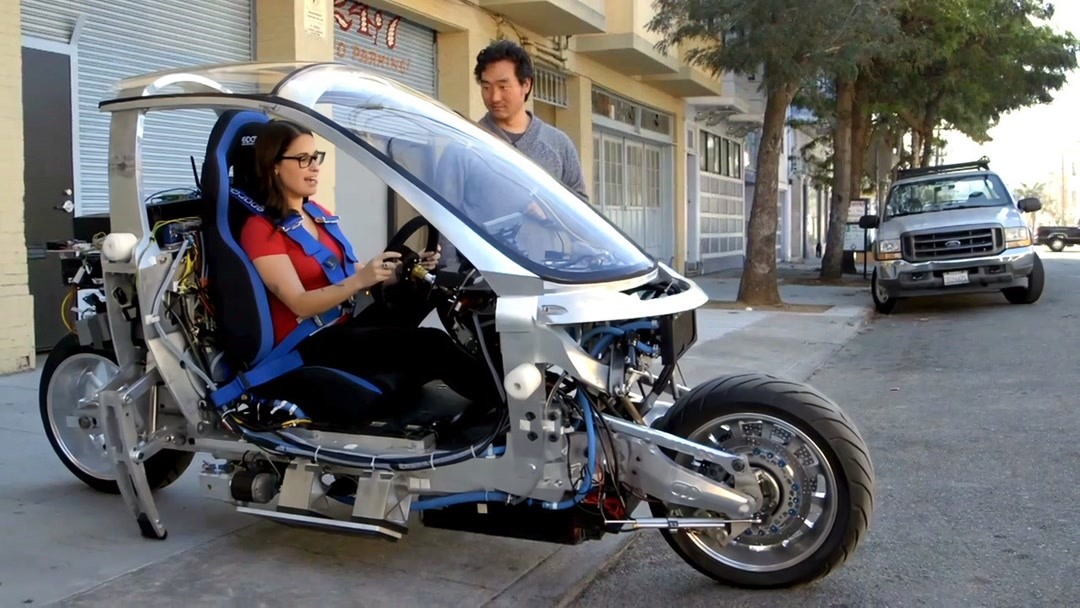 奇特的“不倒翁”电动车,号称任何情况都不会倒下,时速160公