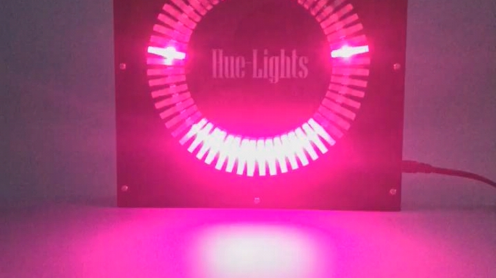 60个RGB全彩LED灯环形多种风格音乐电平计