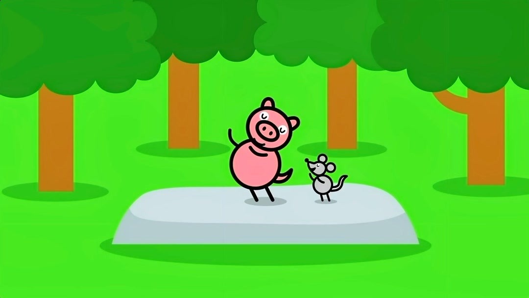 滚圆动物2 第4集 圆形 三角形 正方形