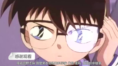 名侦探柯南:盘点几大高智商人物,第一名是她,这个排名你服气吗?