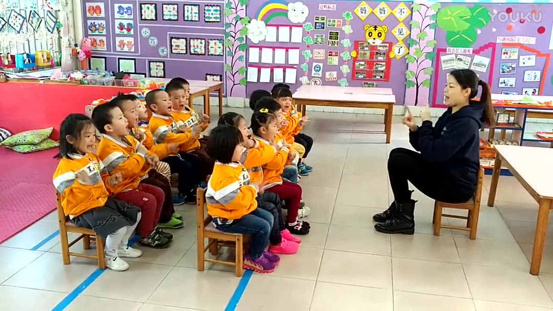 幼儿园小朋友上课前游戏