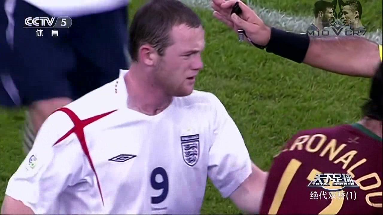 在2006年世界杯,有C罗的葡萄牙淘汰英格兰,却因此与好友反目