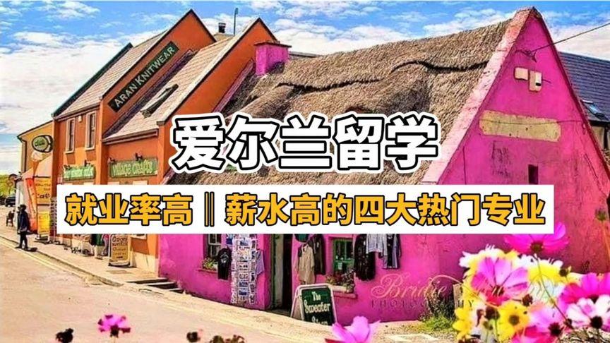 爱尔兰留学‖就业率高、薪水高的四大热门专业