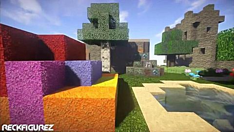 我的世界MC动画: 细节太精致了! 超真实材质包