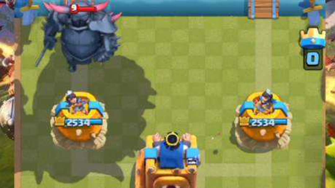 皇室战争:遇到大皮卡打不过怎么办?果断投降即可保全自己!