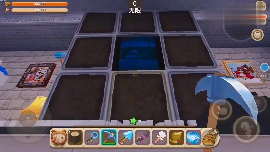 迷你世界:能真正看电视的地图,看动画片不是图片!