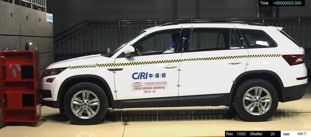 买之前先看看 柯迪亚克中保研低速碰撞测试