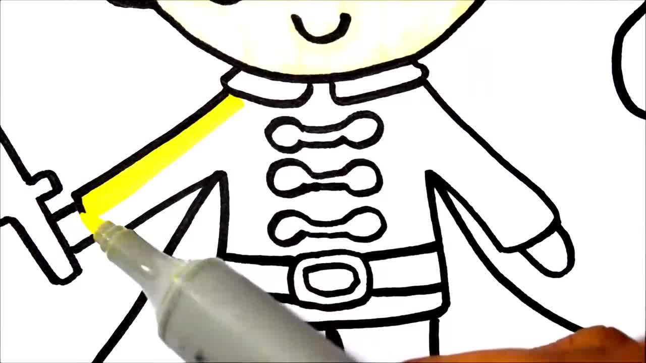 简笔画:美丽的小公主和骑士小王子