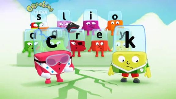 英文动画片:字母积木Alphablocks 第5集 幼儿英语启蒙26个字母