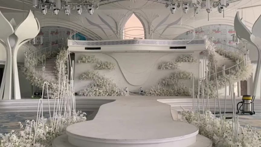 #主题宴会酒店改造 #婚礼堂设计