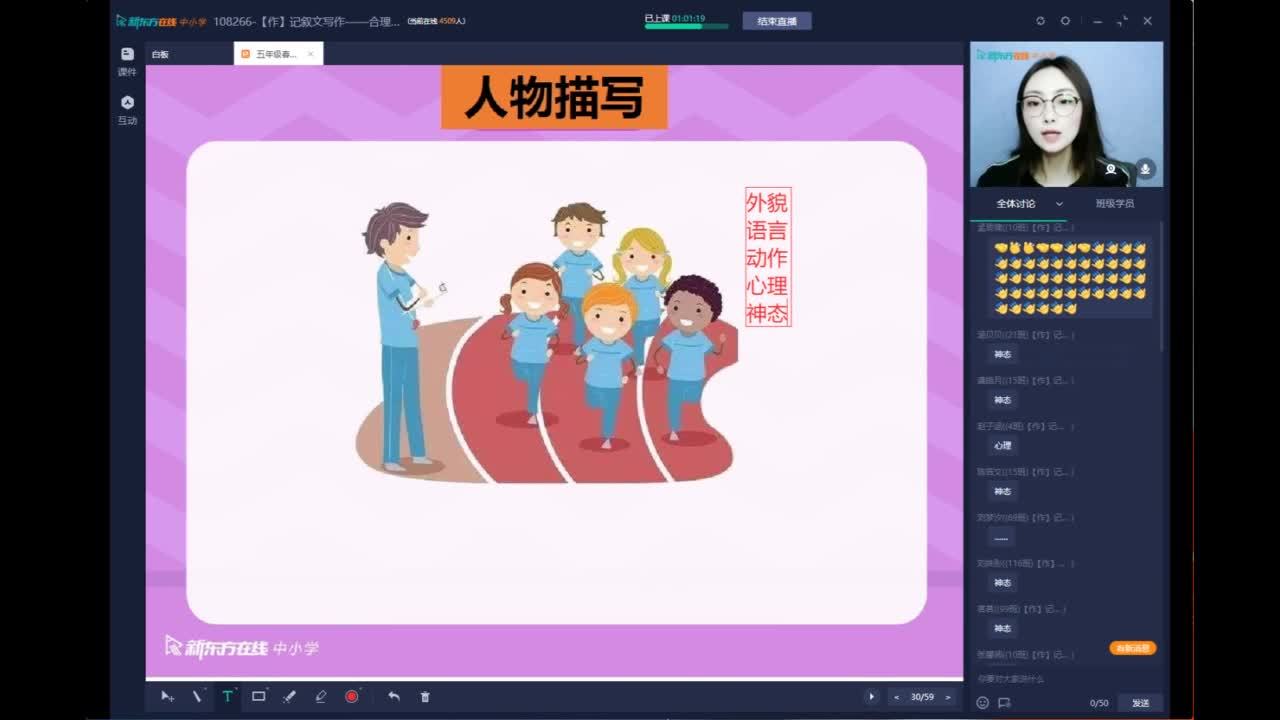 五六年级语文,人物描写都有哪些方法?