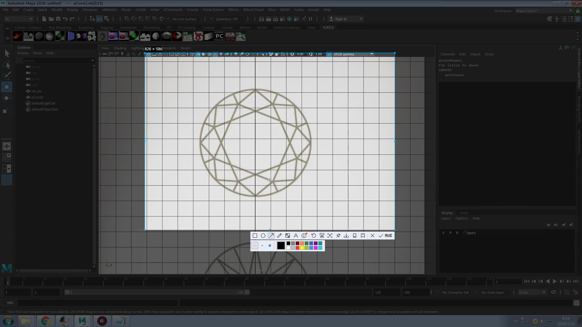 D14 L78 Polygon 钻石建模