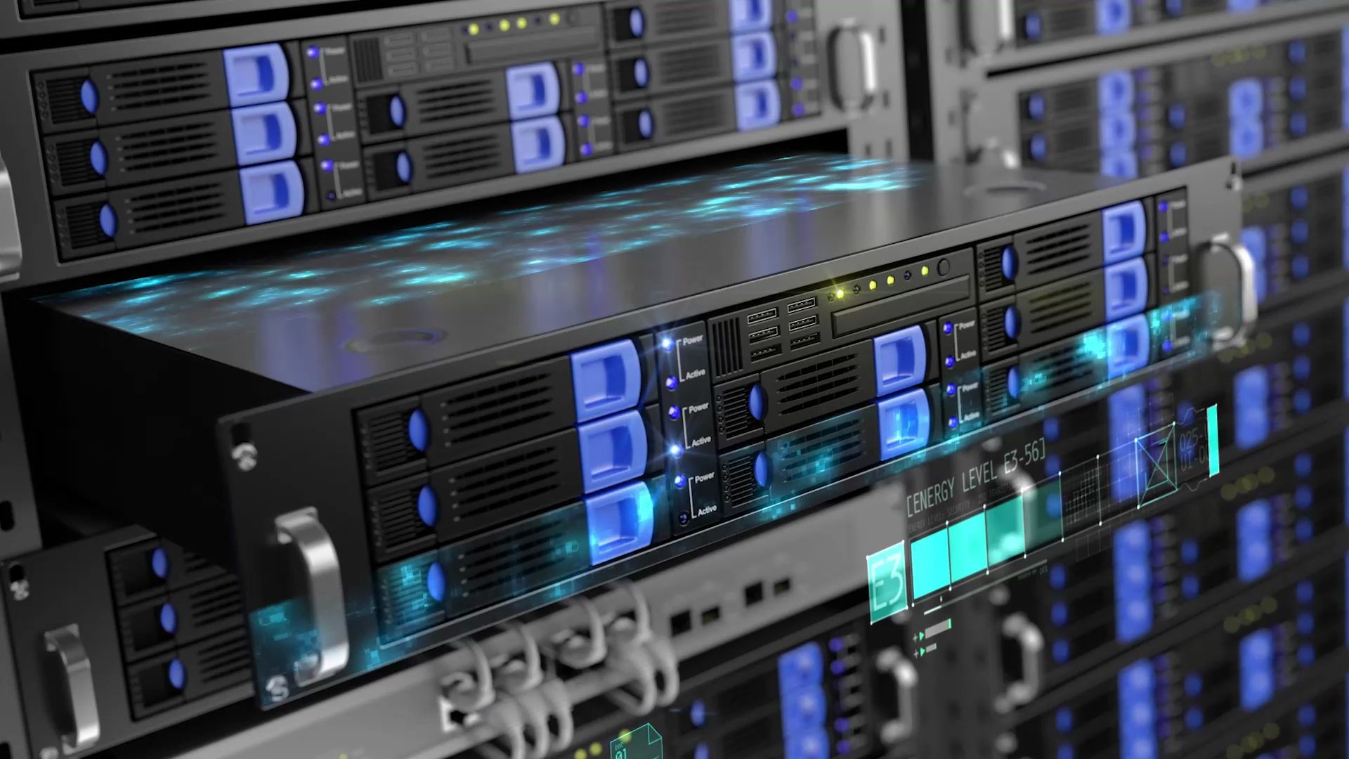 4217659 数据中心服务器视频素材