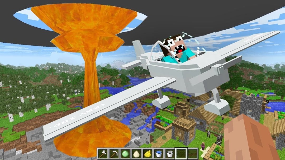 我的世界MC动画:如何逃离原子弹爆炸