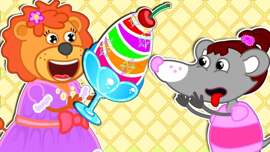 儿童动画:小狮子用积木搭城堡,还能搭床