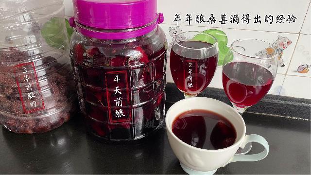 泡桑葚酒用水洗第一部就做错了,余姐分享准确做法,放三年不坏